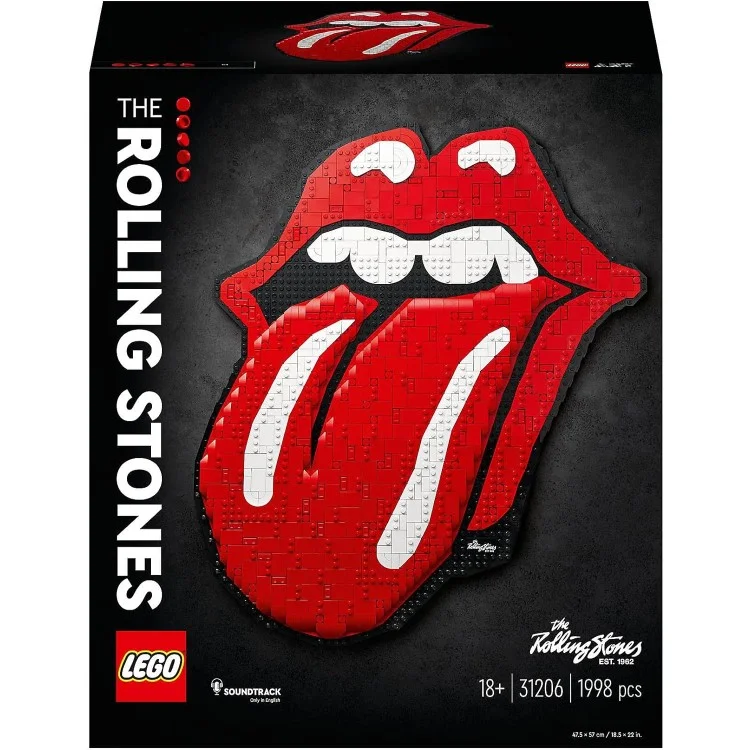 LEGO 31206 Art The Rolling Stones