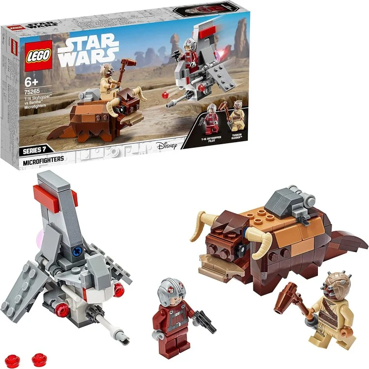 LEGO 75265 Star Wars T-16 Skyhopper Ve Bantha Mikro Savaşçılar